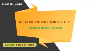 PPT - Issues during NETGEAR Router Setup PowerPoint Presentation, free ...