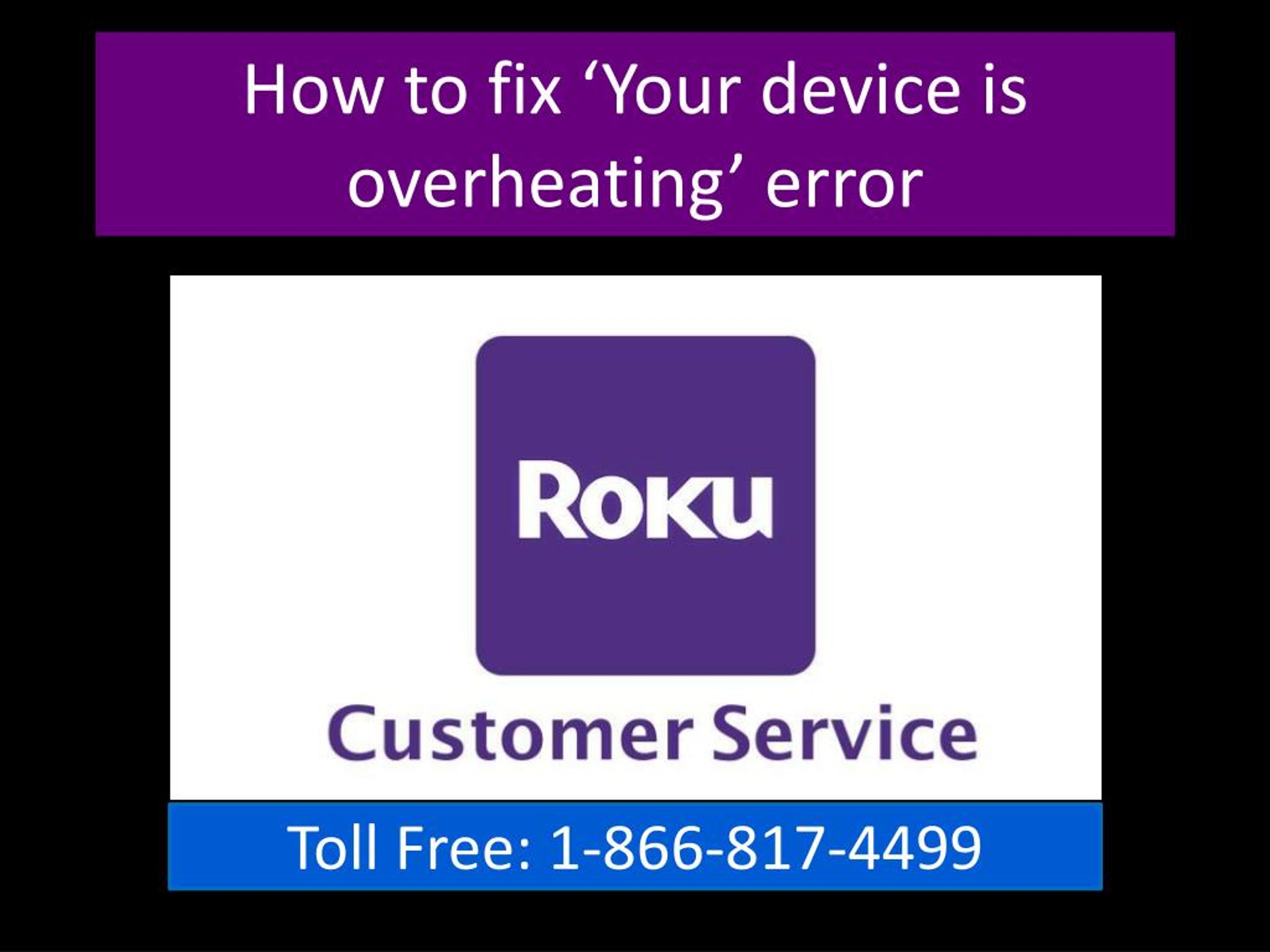 PPT - How to fix ‘Your device is overheating’ error PowerPoint ...