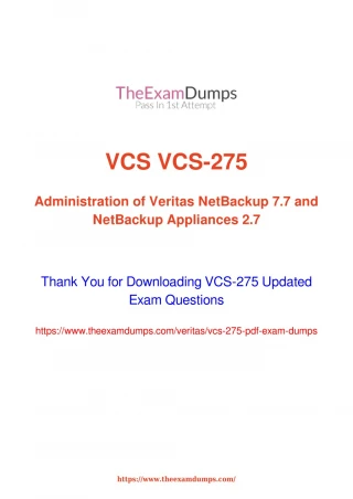 PPT - Veritas VCS-324 Practice Test: Questions and Answers | Crack Exam ...