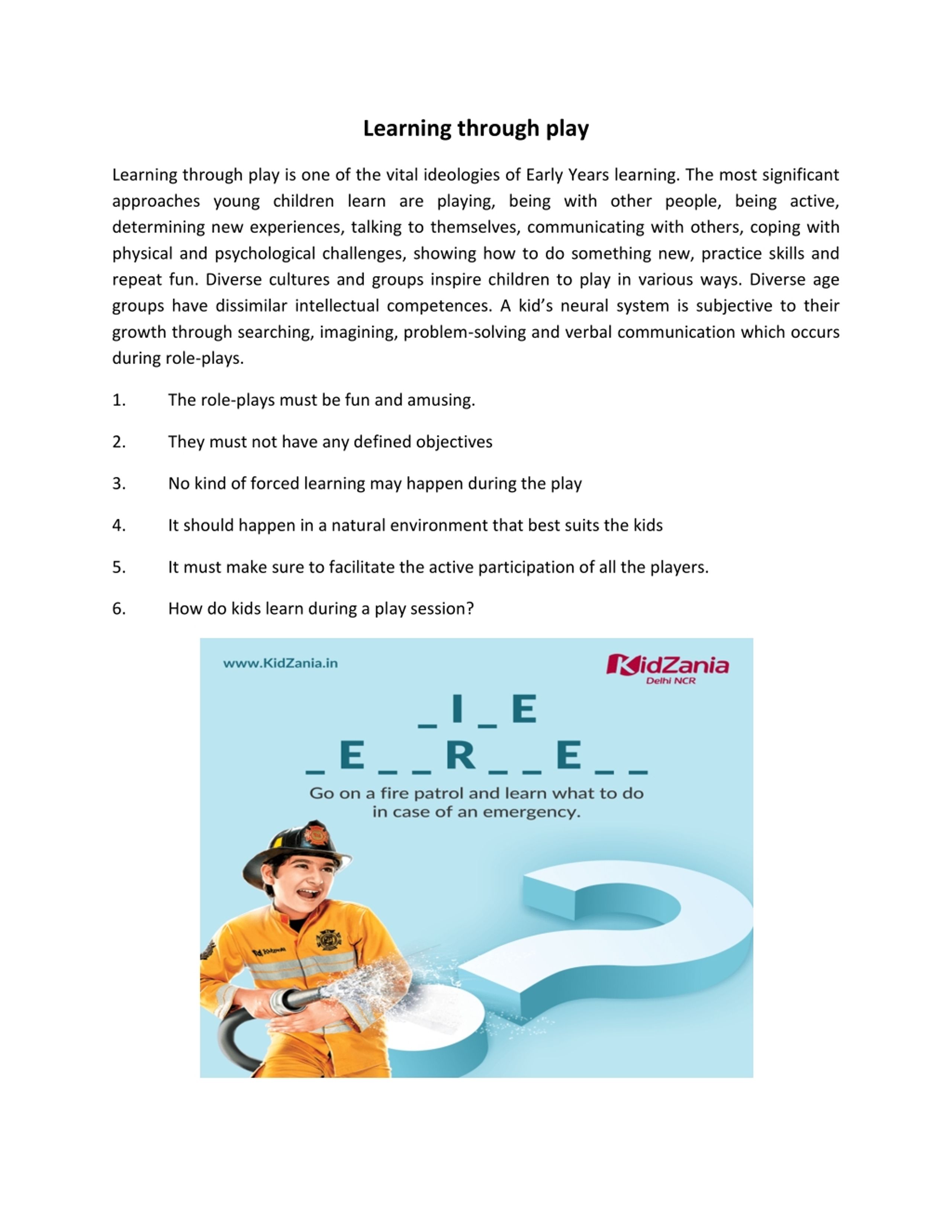 PPT - Learning through play PowerPoint Presentation, free download - ID ...