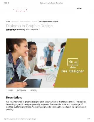 PPT - Advanced Diploma in Graphic Design - istudy PowerPoint ...