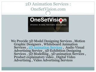 PPT - Points that Differentiate 2D and 3D Animation PowerPoint ...