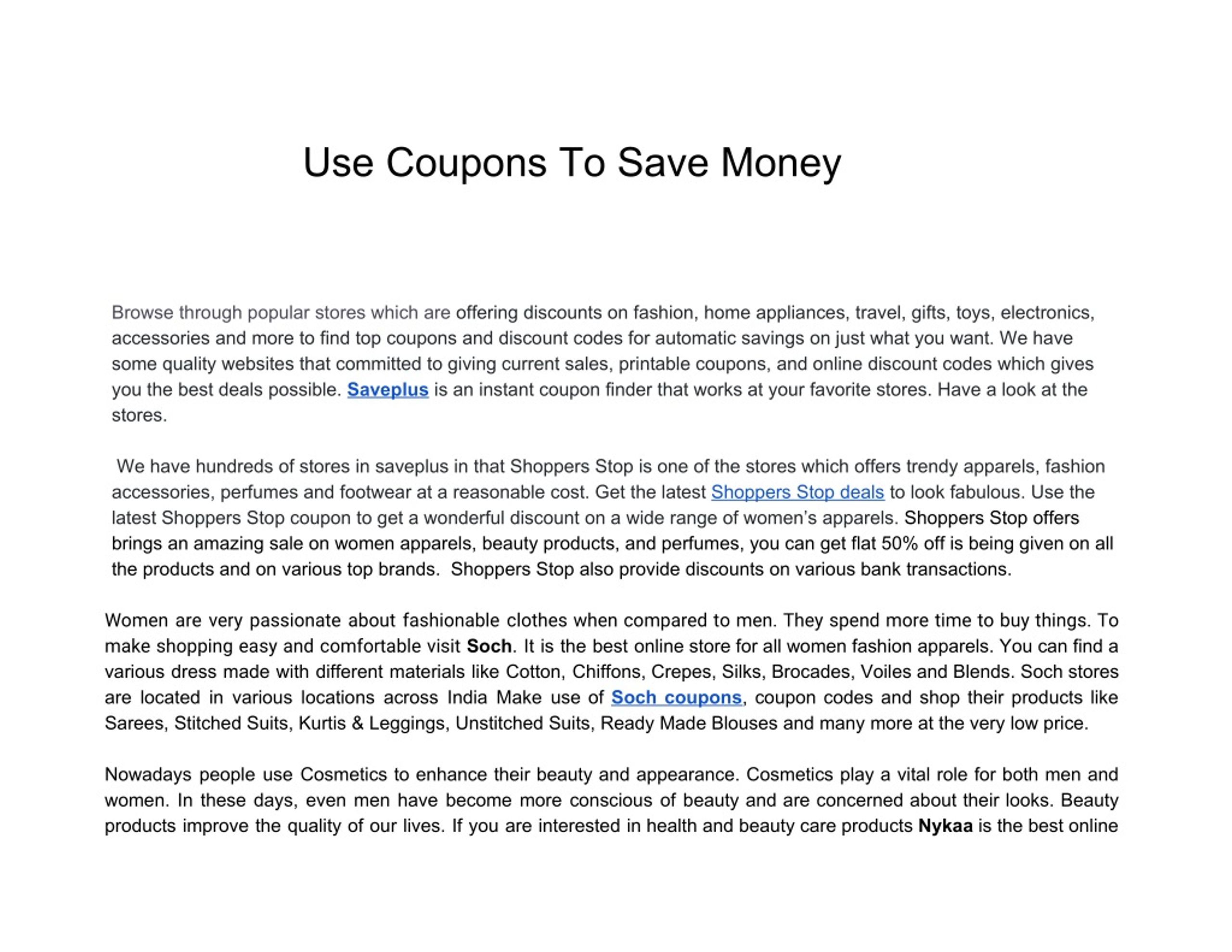 PPT - Use Coupons To Save Money PowerPoint Presentation, free download ...
