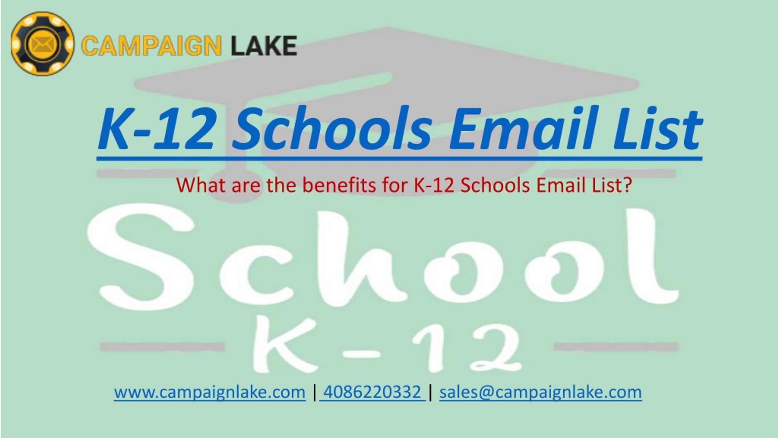 PPT - K-12 SCHOOLS EMAIL LIST PowerPoint Presentation, free download ...