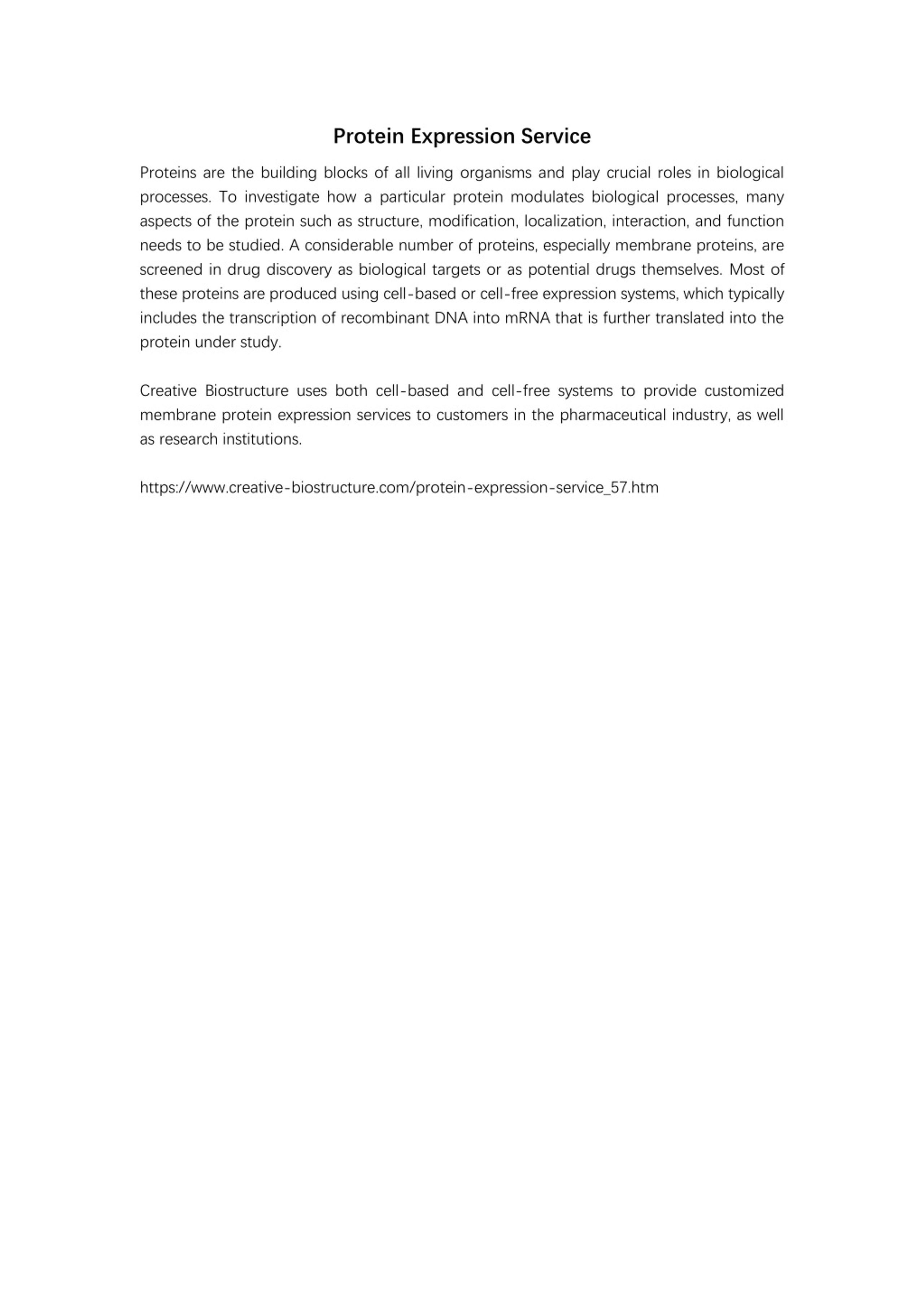 PPT - Protein Expression Service PowerPoint Presentation, free download ...