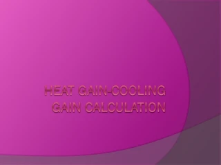PPT - Heat Loss and Gain PowerPoint Presentation, free download - ID ...