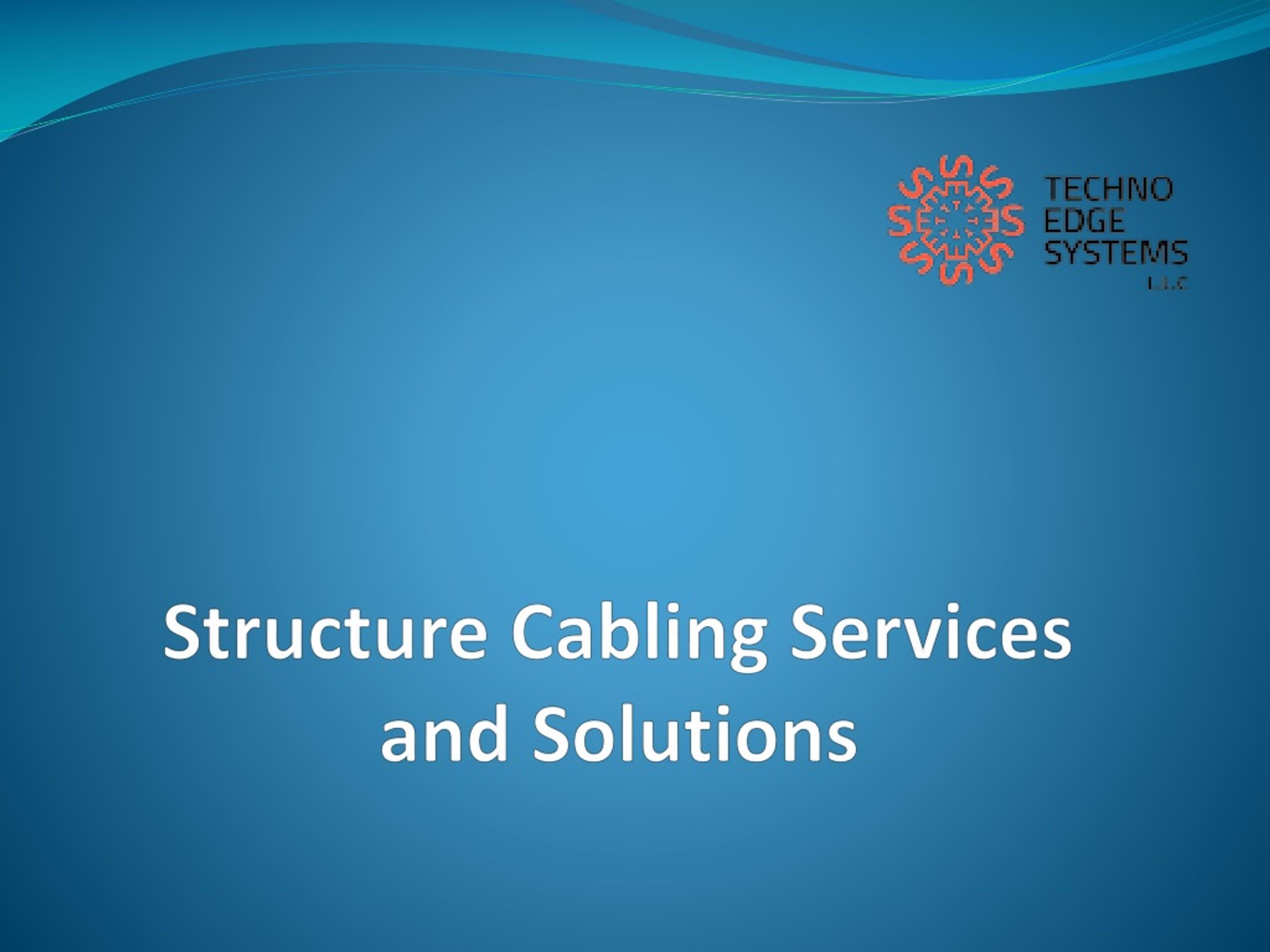 PPT - Structured Cabling Solutions in Dubai PowerPoint Presentation ...