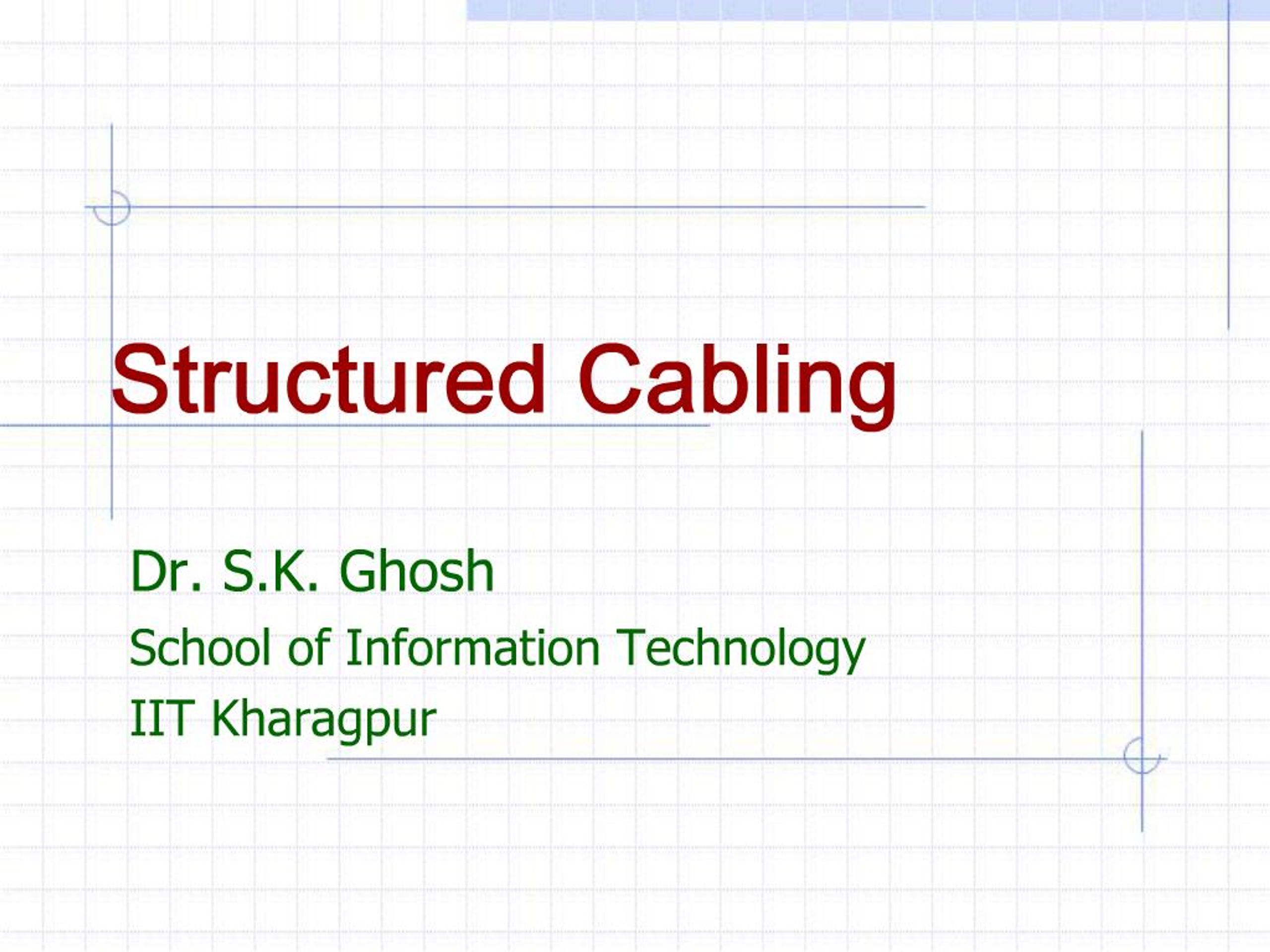 PPT - Structured Cabling PowerPoint Presentation, free download - ID:818389