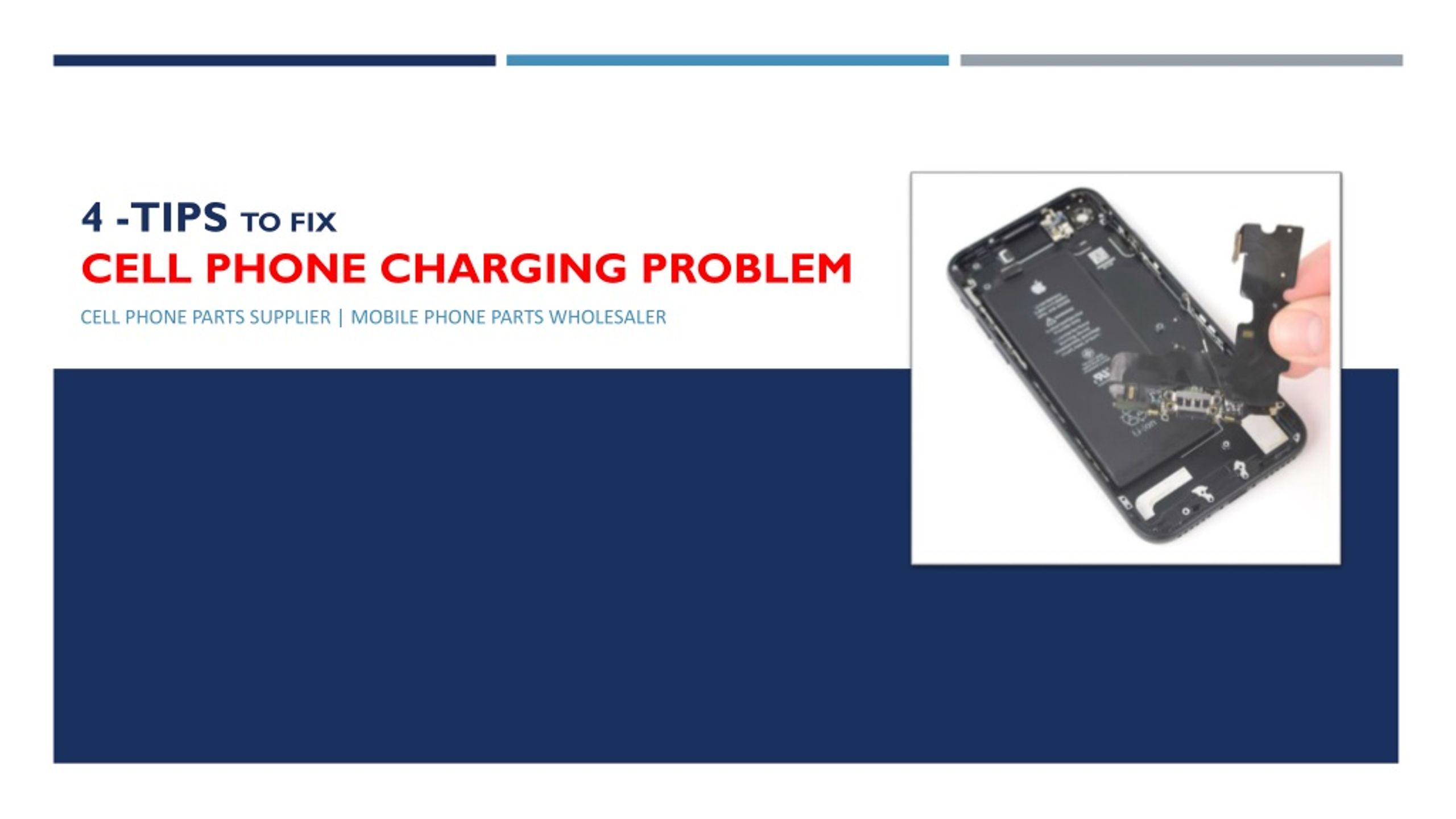 PPT - 4 Tips to fix Cell Phone Charging Problem PowerPoint Presentation ...