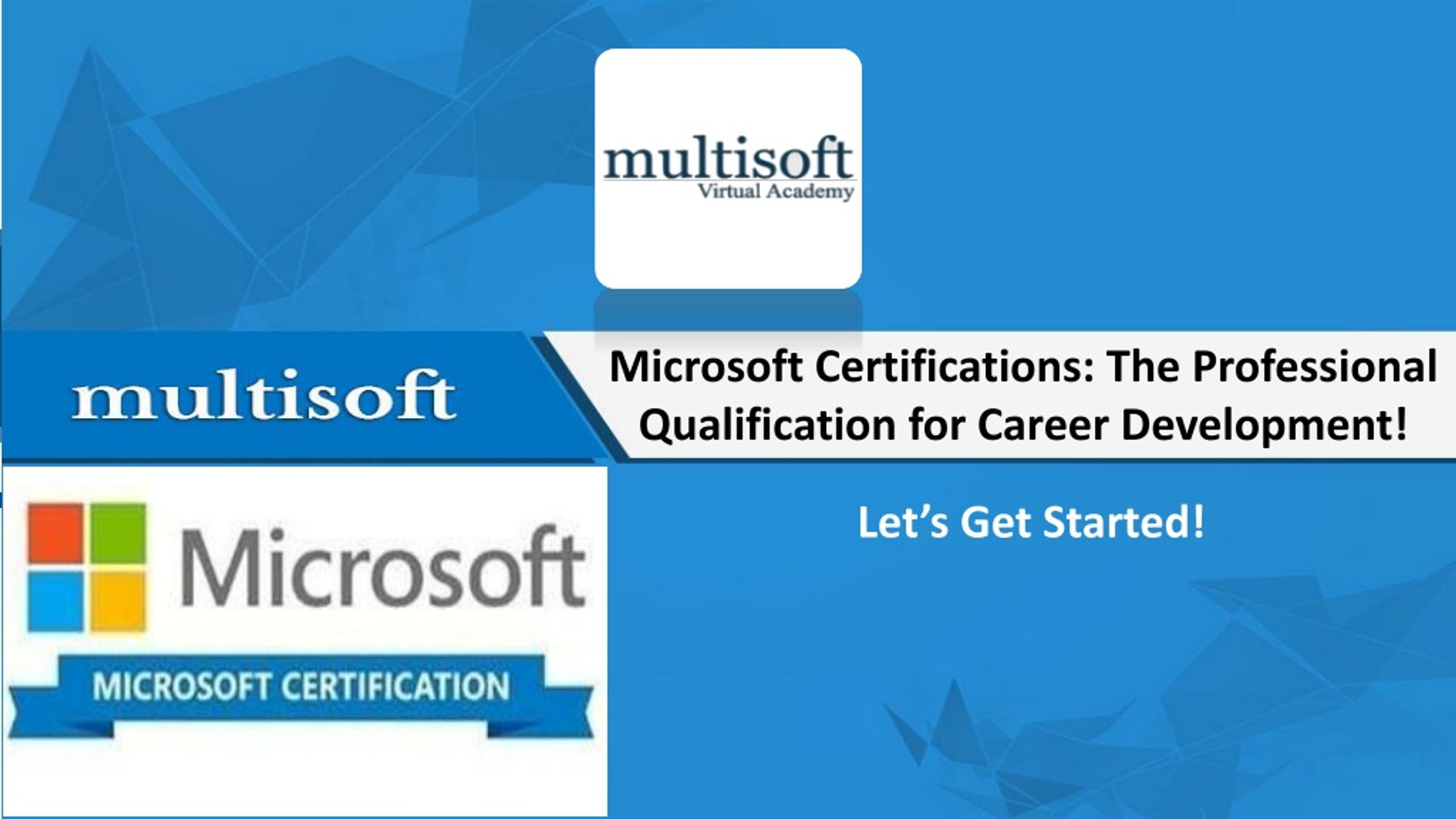 PPT - Microsoft Certifications: The Professional Qualification for ...