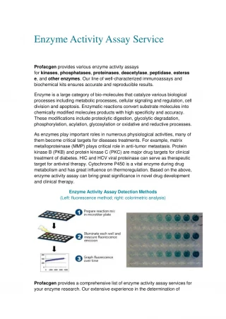 PPT - Enzyme Assay PowerPoint Presentation, free download - ID:6319656