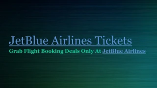 PPT - JetBlue Airlines Seat Booking - Faresflow PowerPoint Presentation ...