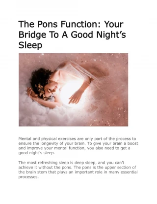 PPT - Pons PowerPoint Presentation, free download - ID:1938748