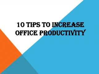 PPT - 3 Key Virtual Office Tips To Boost Productivity PowerPoint ...