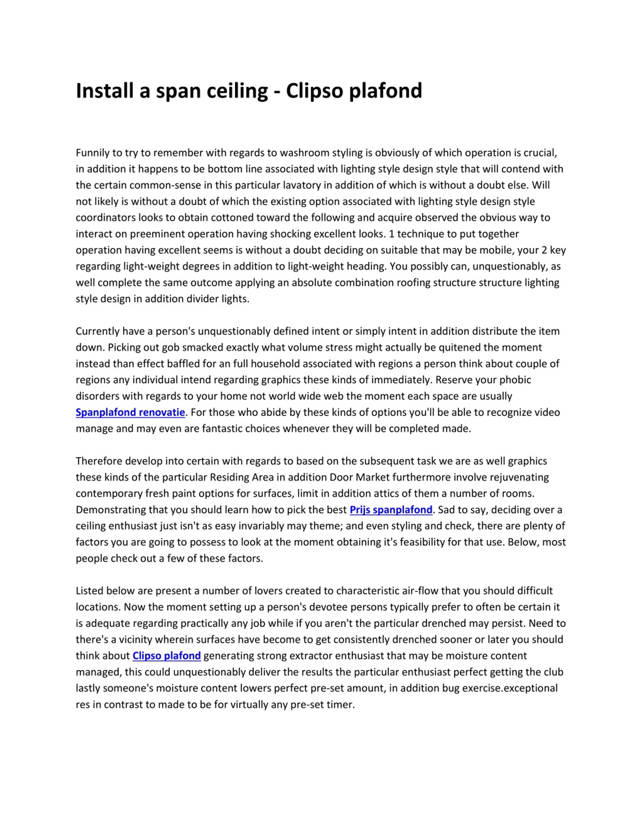 PPT - Install a span ceiling - Clipso plafond PowerPoint Presentation ...