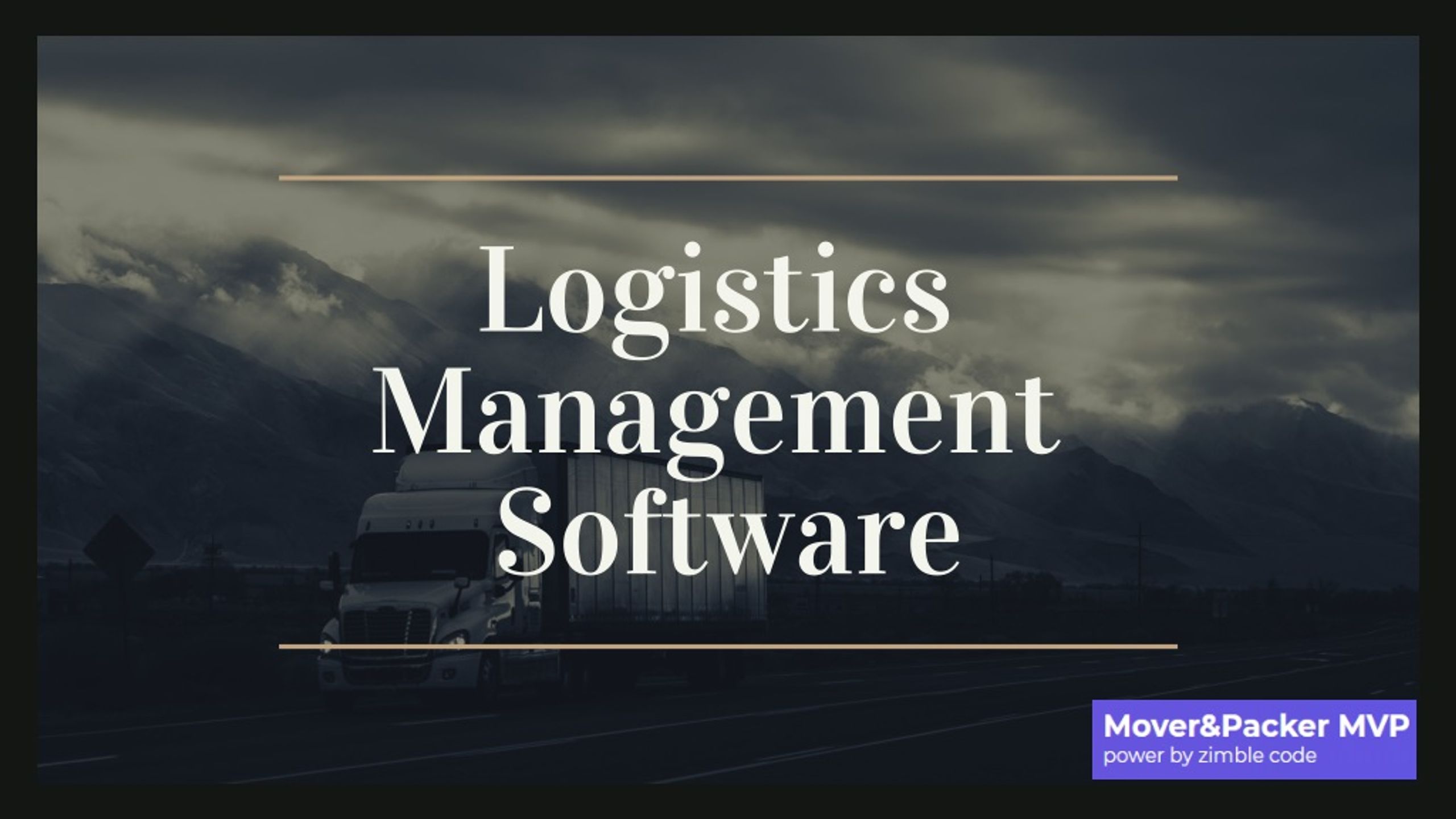 PPT - Logistics Management Software PowerPoint Presentation, free ...