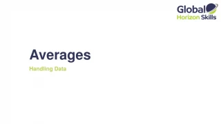 PPT - Averages PowerPoint Presentation, free download - ID:6198154