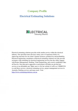 PPT - Electrical Company Profile Sample PowerPoint Presentation, free ...