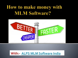 PPT - Customized mlm software PowerPoint Presentation, free download - ID:7631401