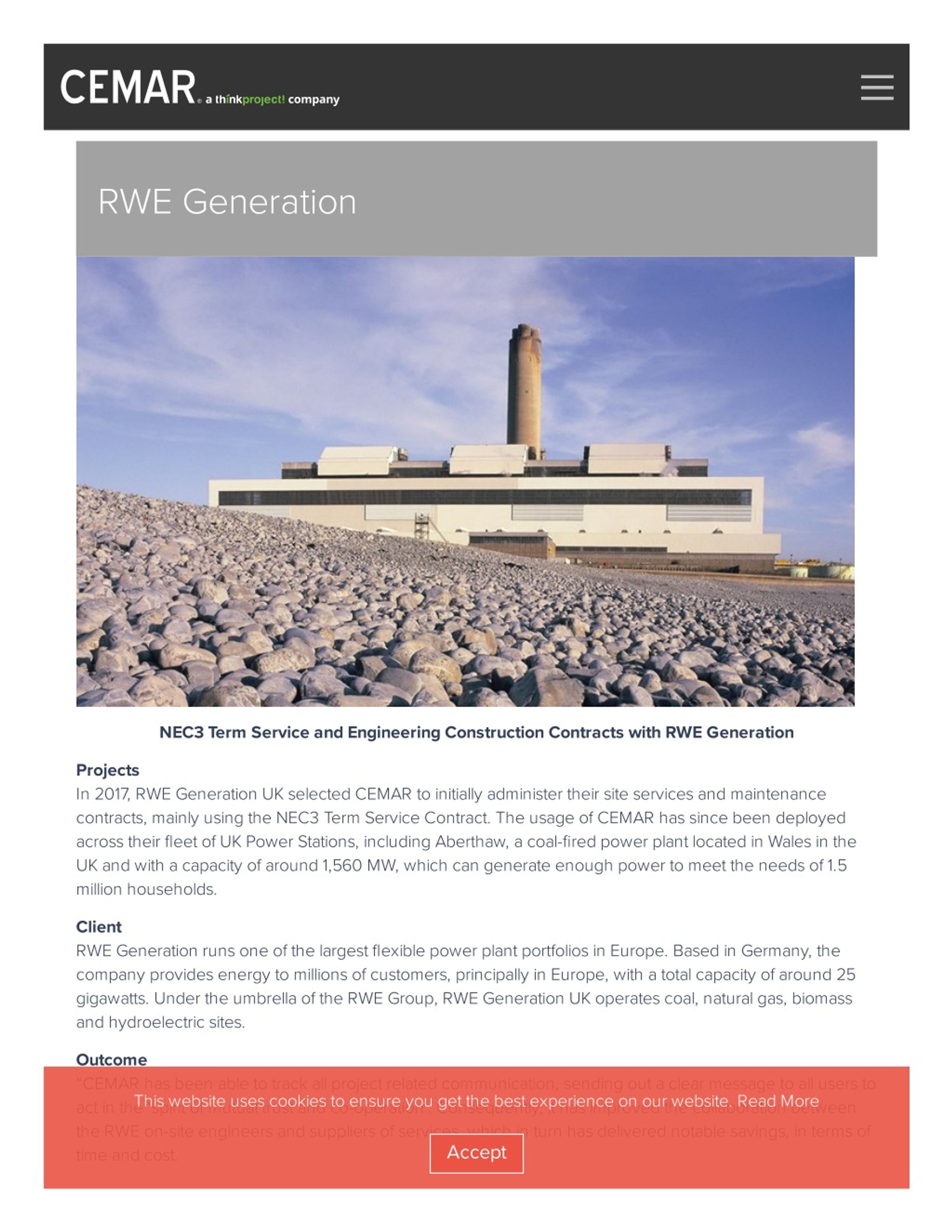 PPT - RWE Generation - CEMAR PowerPoint Presentation, free download ...