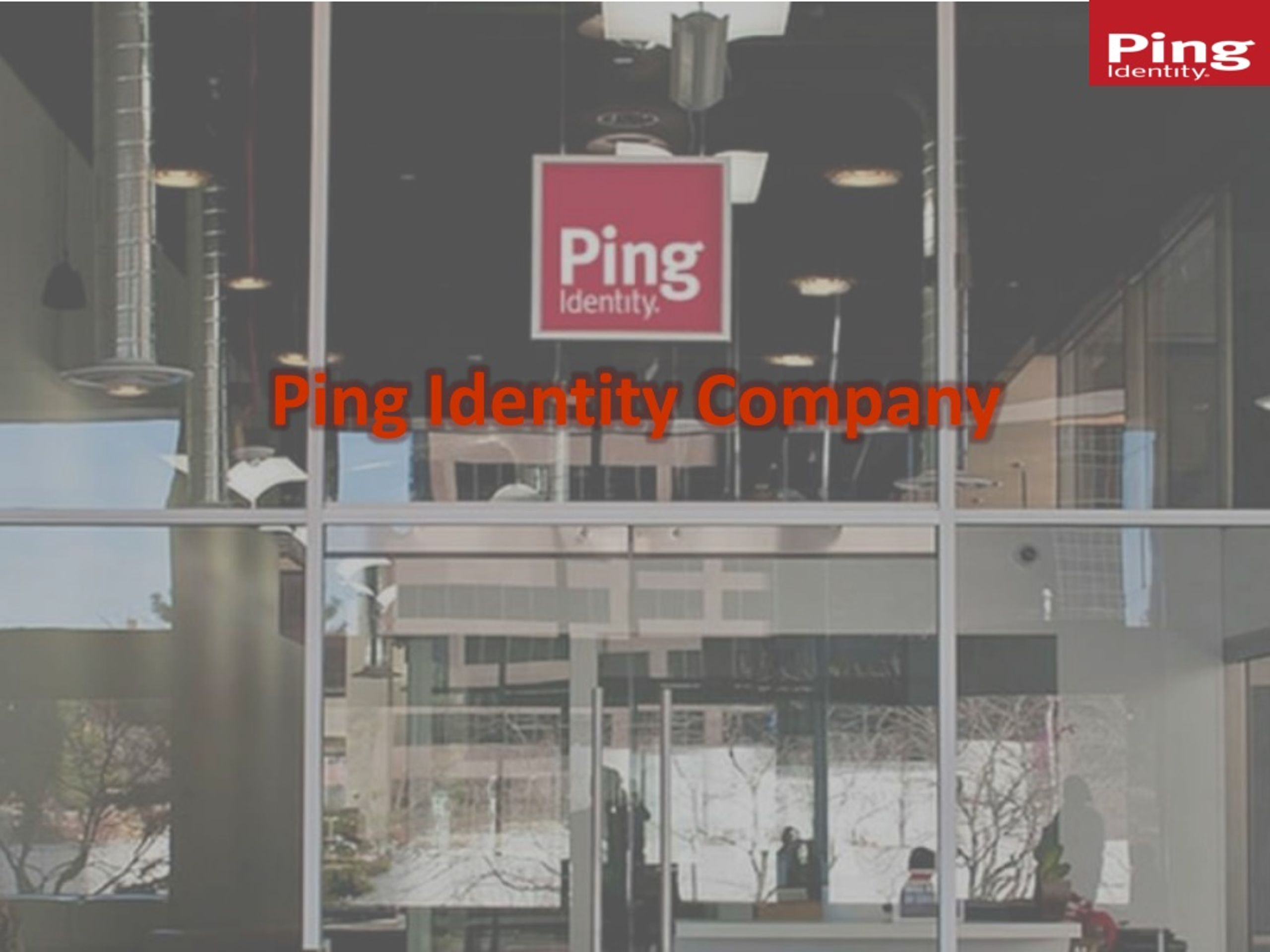 PPT - Ping Identity Company PowerPoint Presentation, free download - ID ...