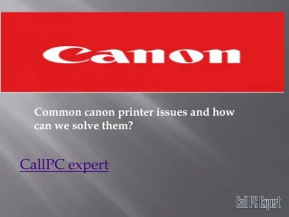 PPT - How to Solve Common Canon Printer Problem PowerPoint Presentation ...