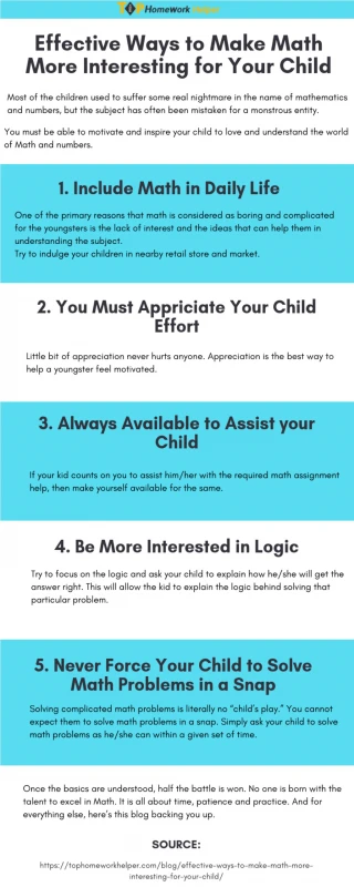 PPT - How To Make Math Interesting By Shouren Bose PowerPoint ...