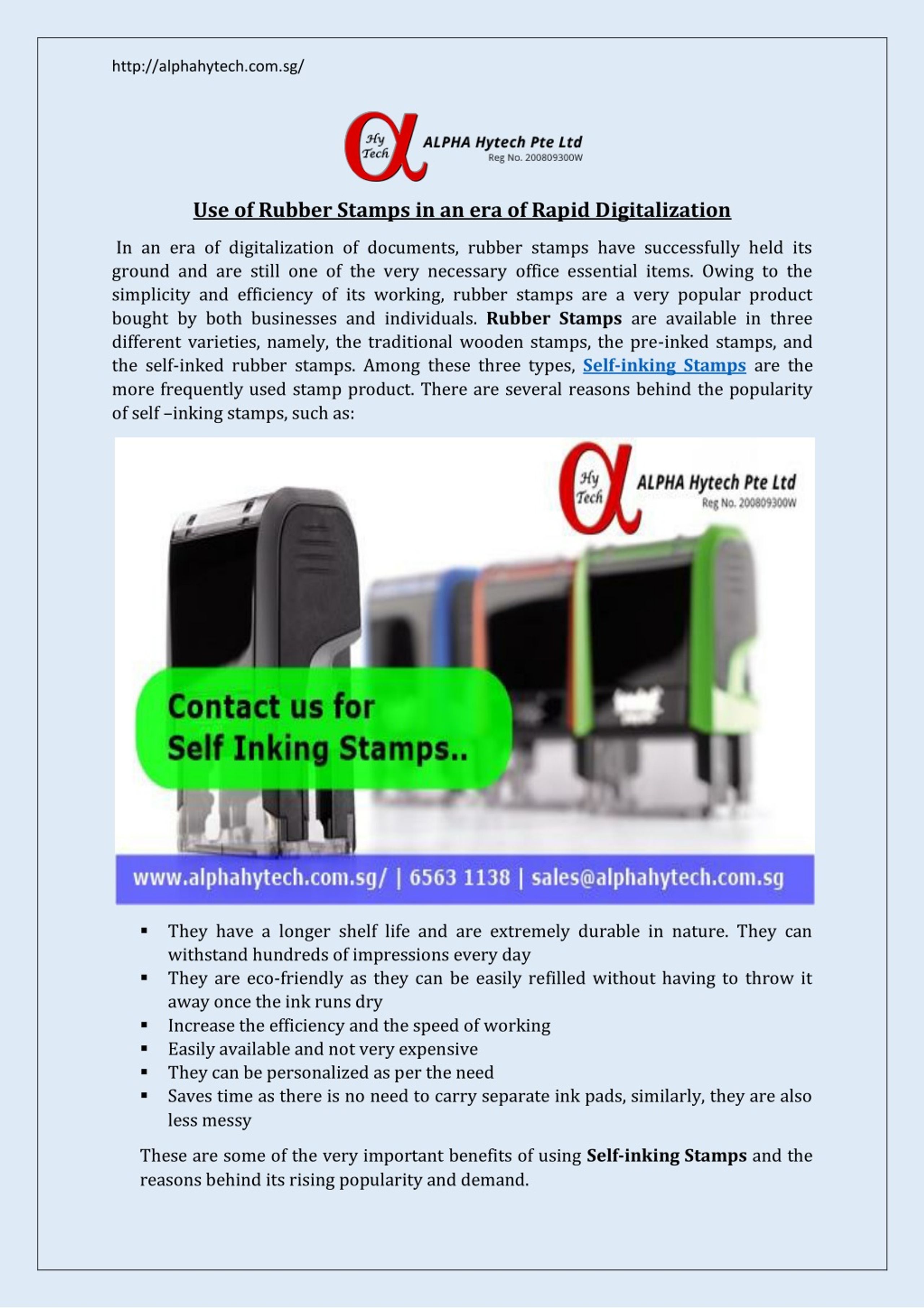 PPT - Self-inking Stamps PowerPoint Presentation, free download - ID ...