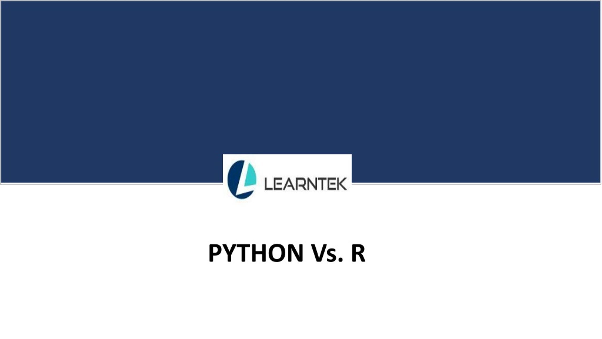 PPT - Python vs. R PowerPoint Presentation, free download - ID:8272782