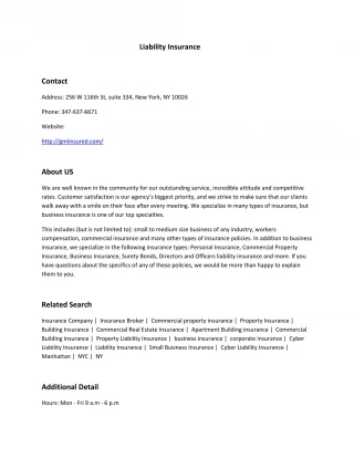 PPT - Security guard company liability insurance PowerPoint ...
