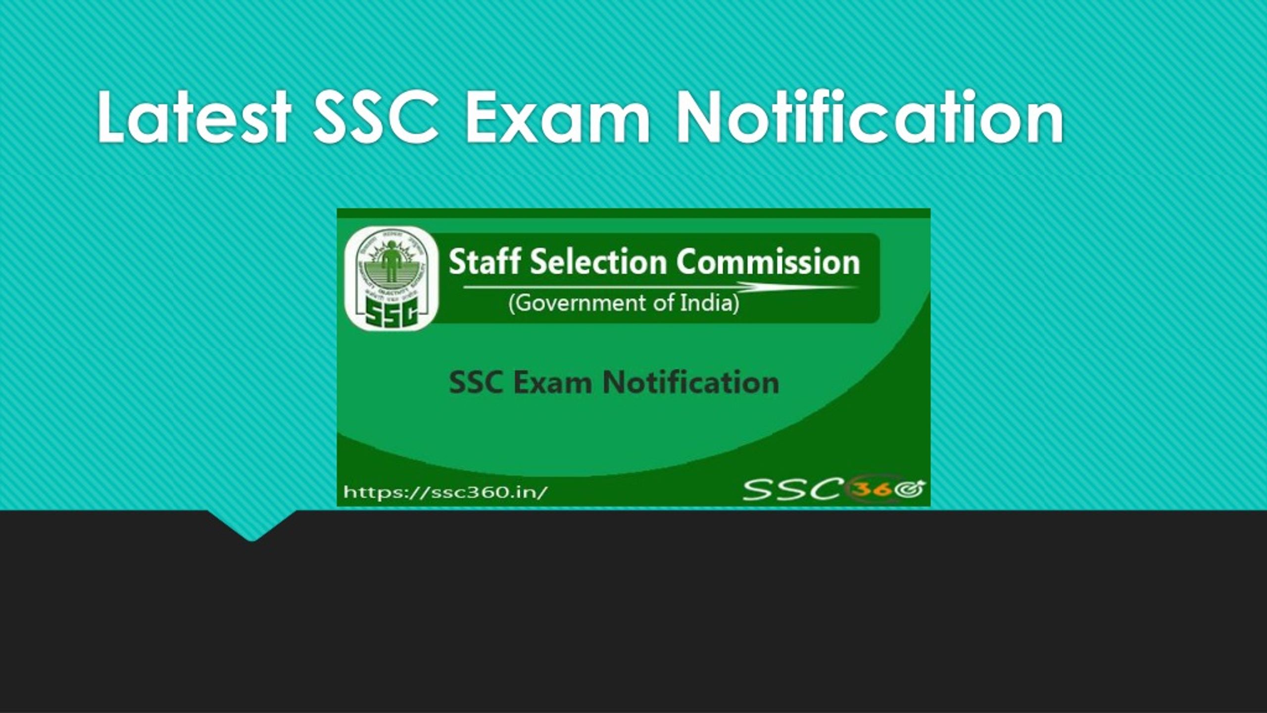 PPT - Latest SSC Exam Notification 2018-19: Online Application Form For ...