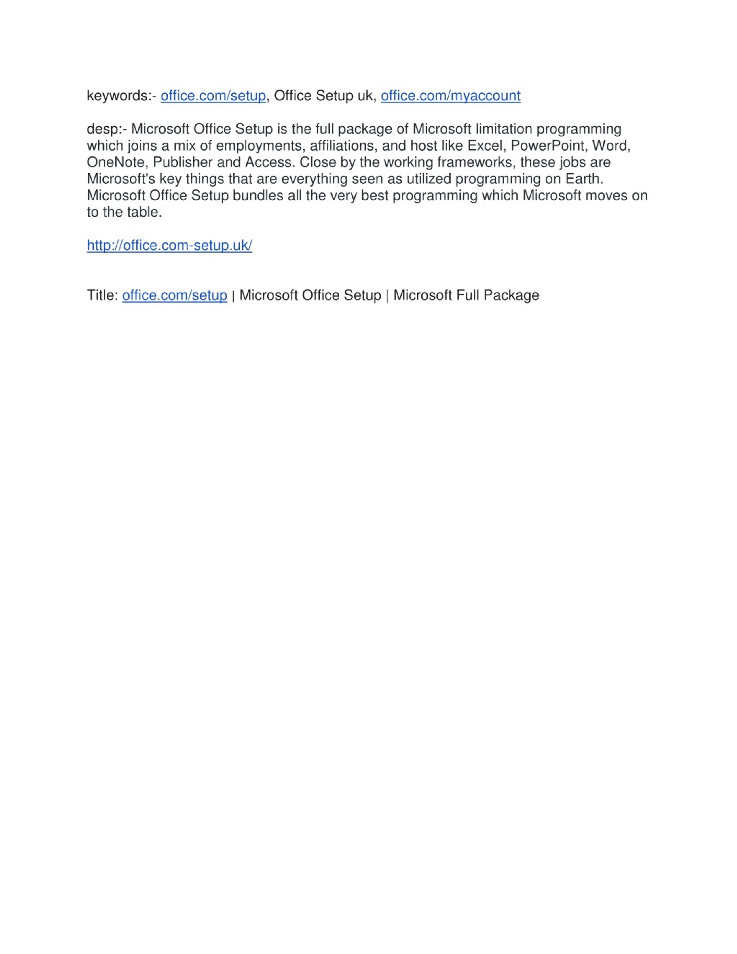 PPT - office.com/setup | Microsoft Office Setup | Microsoft Full ...