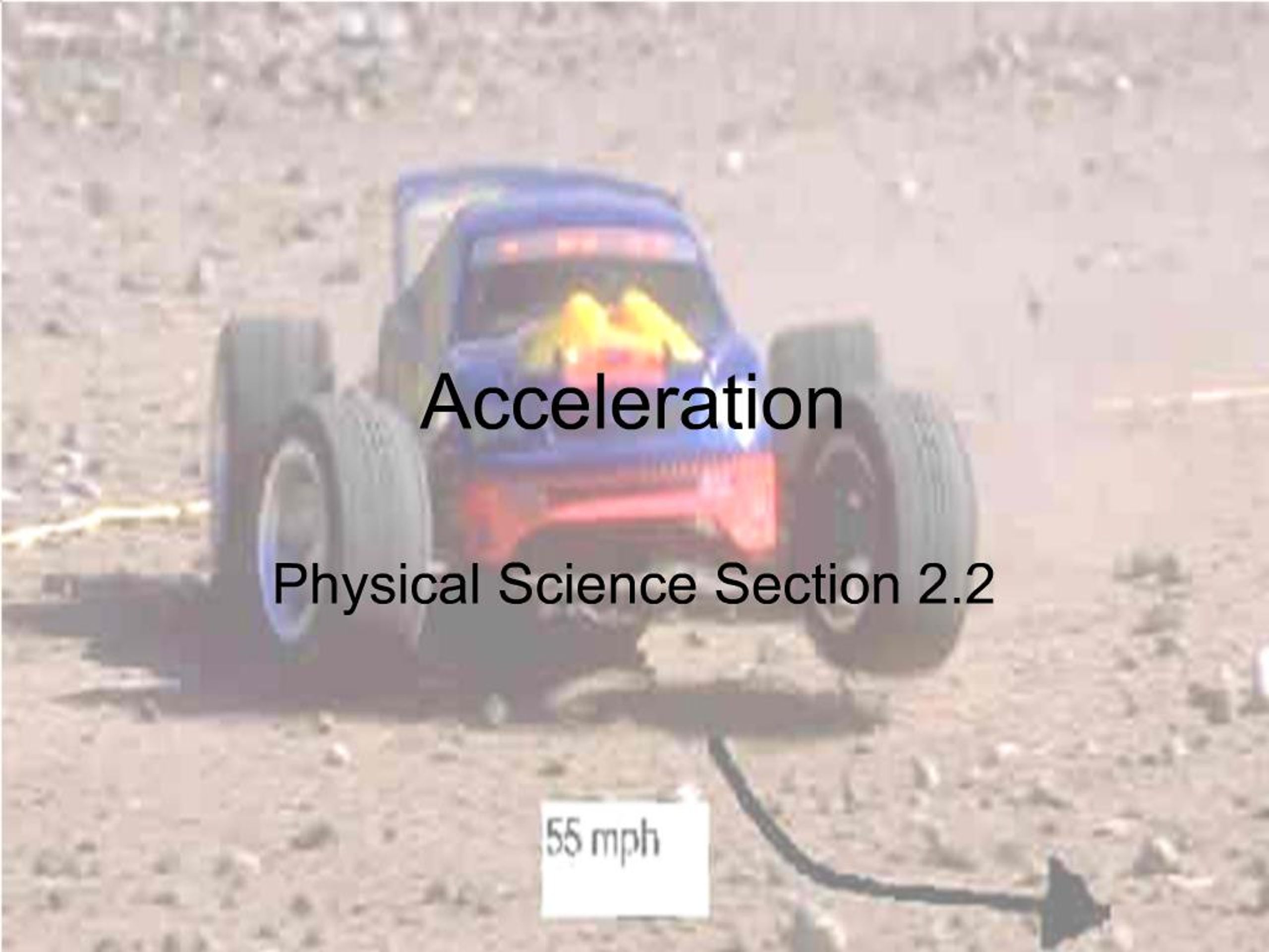 PPT - Acceleration PowerPoint Presentation, free download - ID:829754