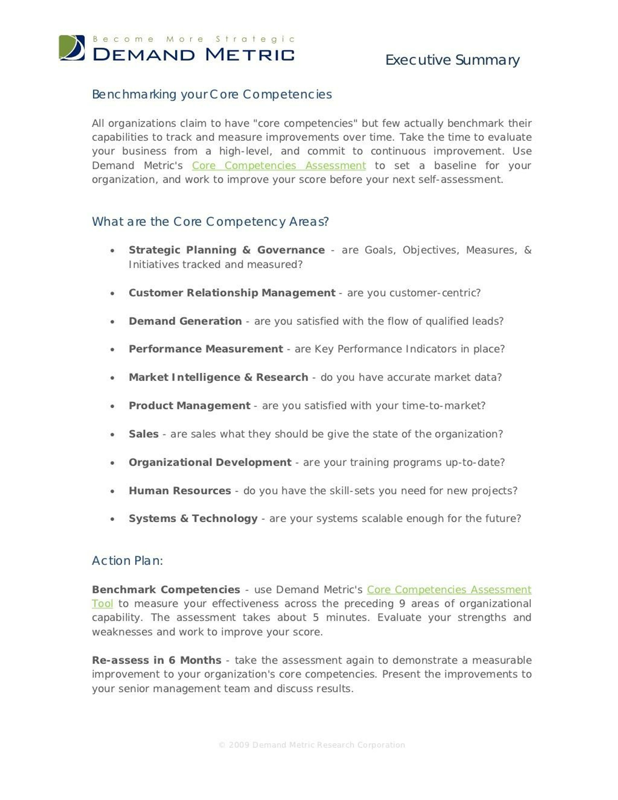 PPT - Benchmarking Your Core Competencies PowerPoint Presentation, free ...