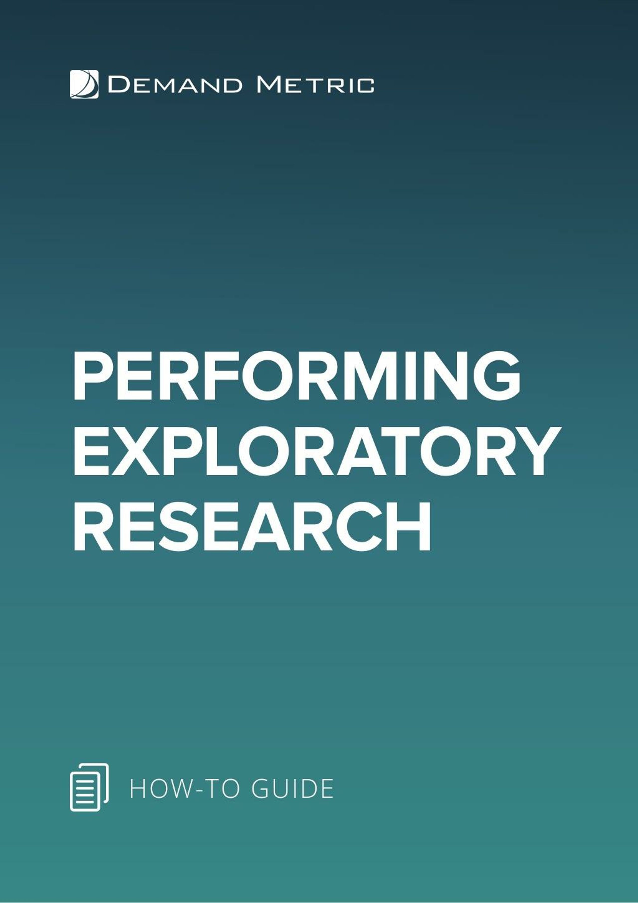 PPT - Performing Exploratory Research PowerPoint Presentation, free ...