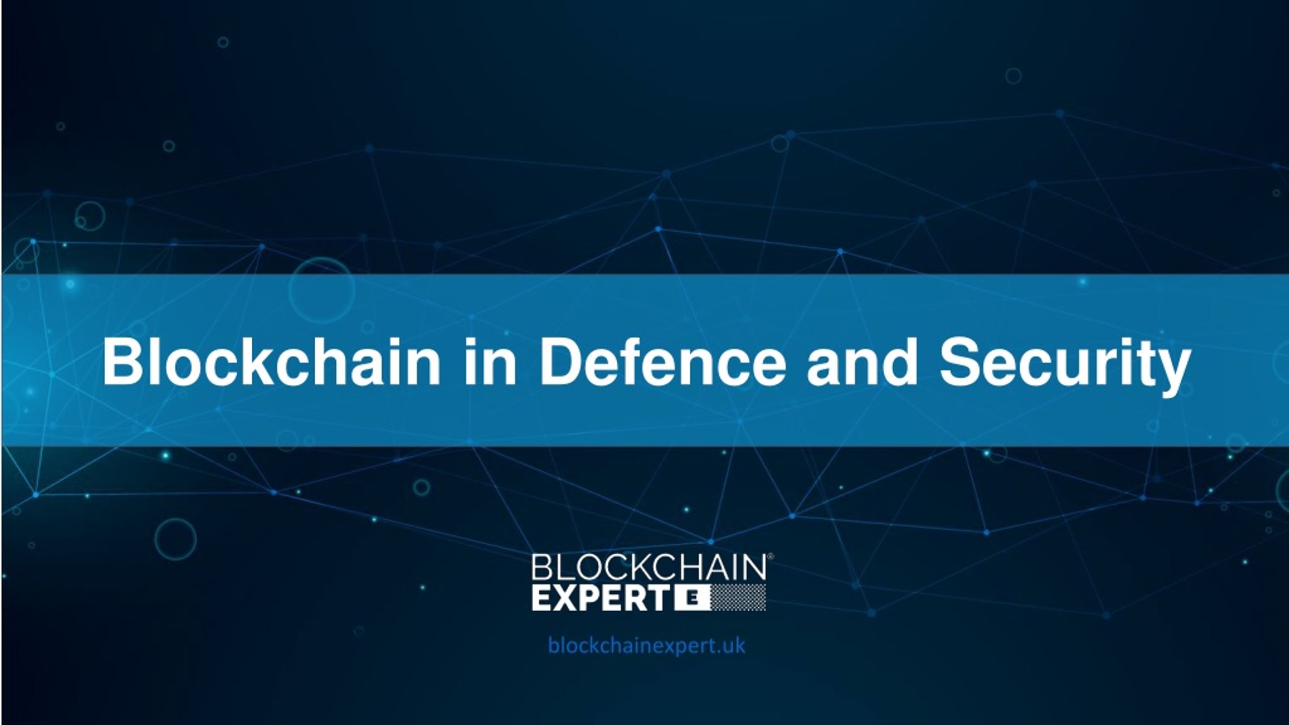 PPT - Blockchain in Defence and Security PowerPoint Presentation, free ...