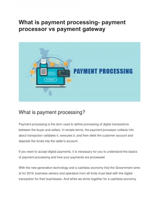 PPT - medical-payment-processing-a-detailed-guide PowerPoint ...