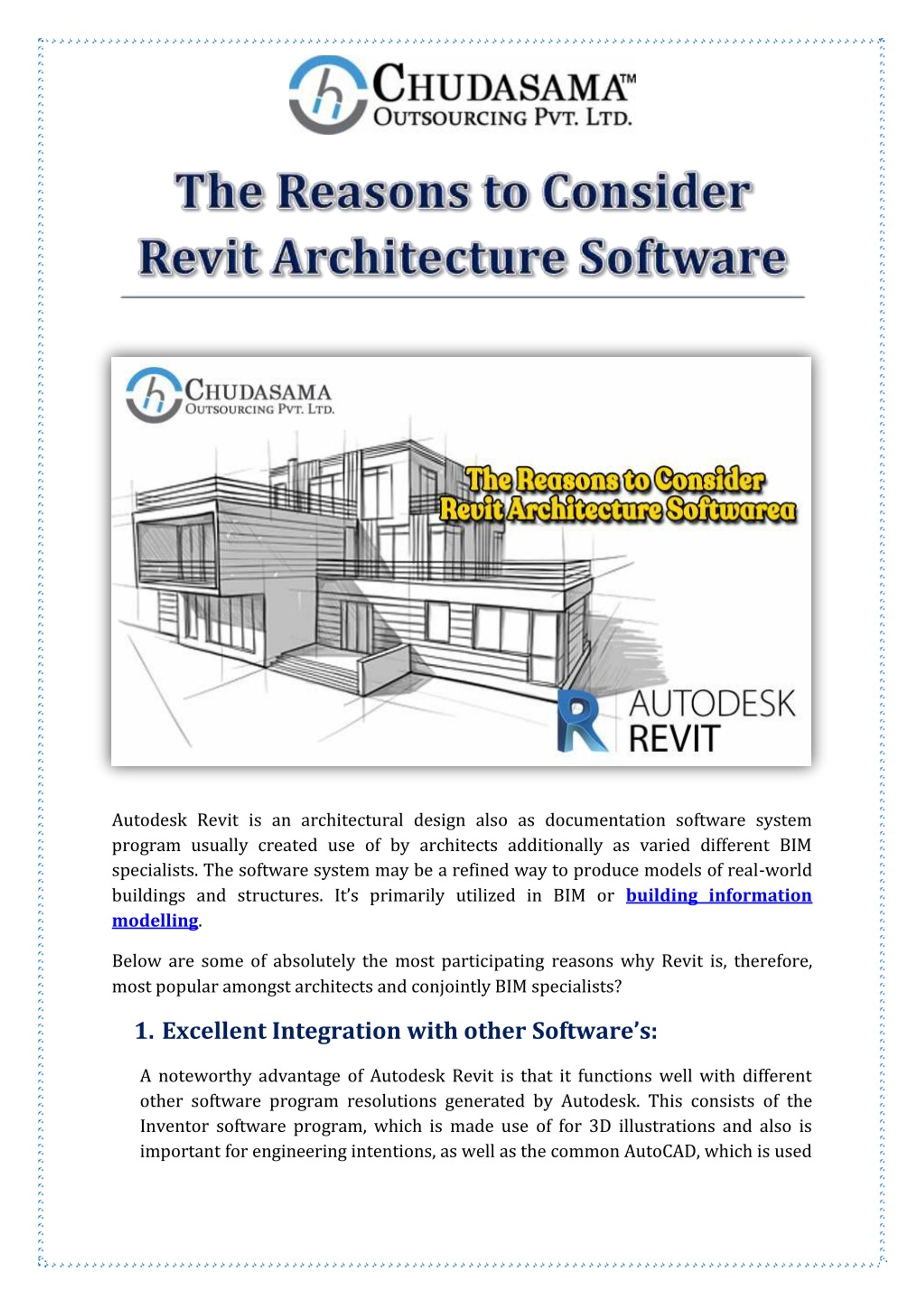 PPT - The Reasons To Consider Revit Architecture Software PowerPoint ...