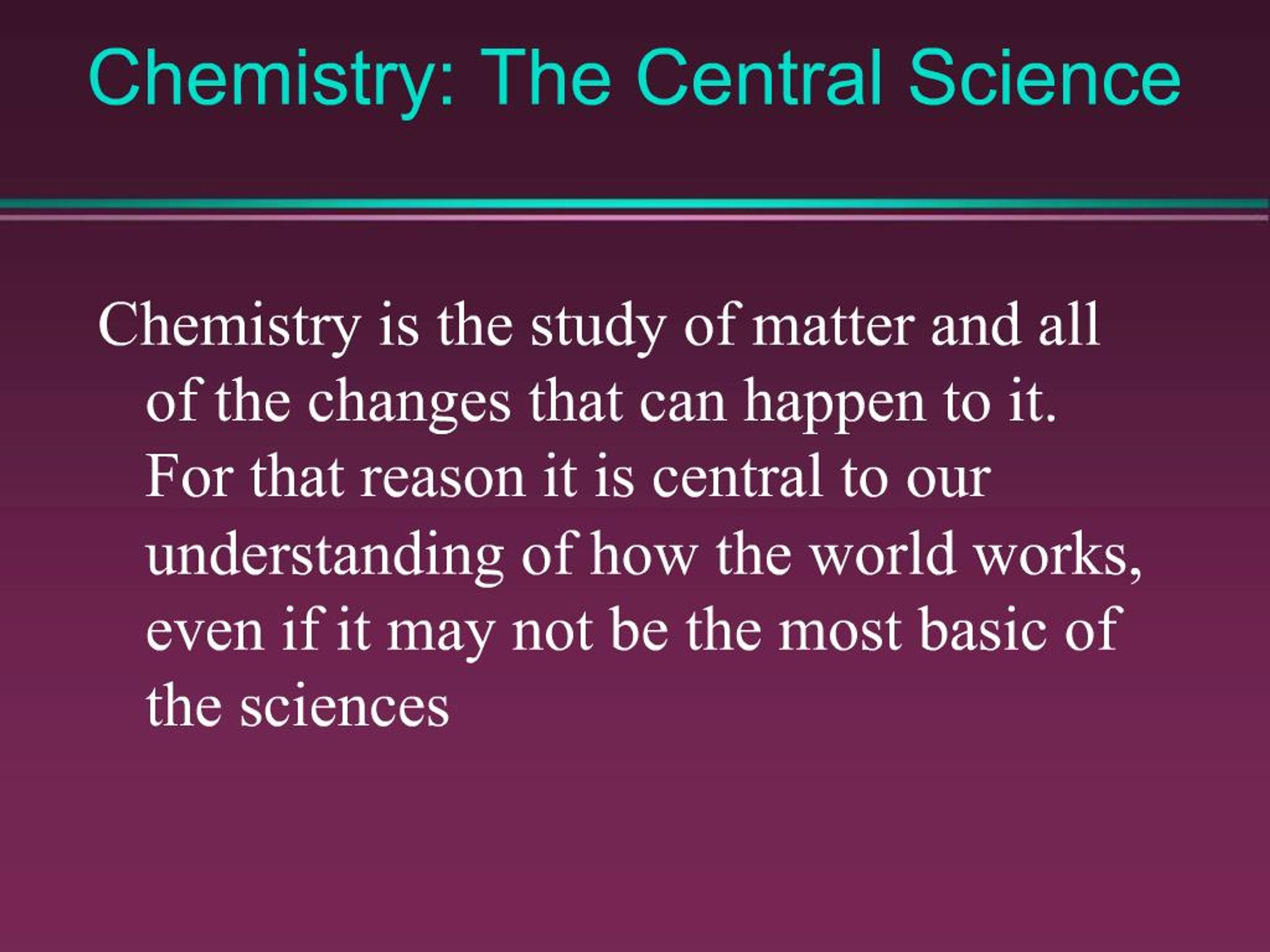 PPT - Chemistry: The Central Science PowerPoint Presentation, free ...