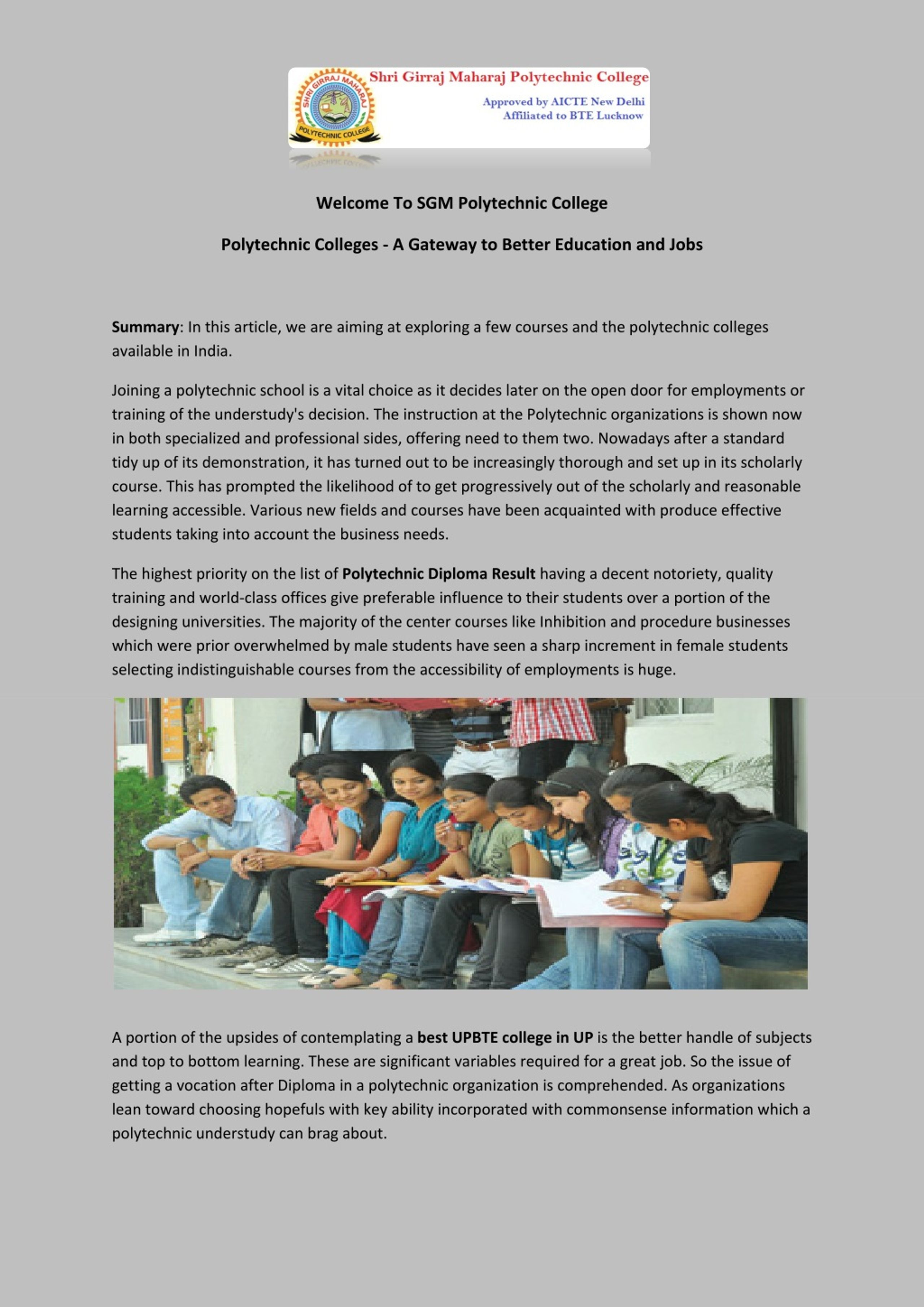 PPT - Polytechnic Diploma Result PowerPoint Presentation, free download ...