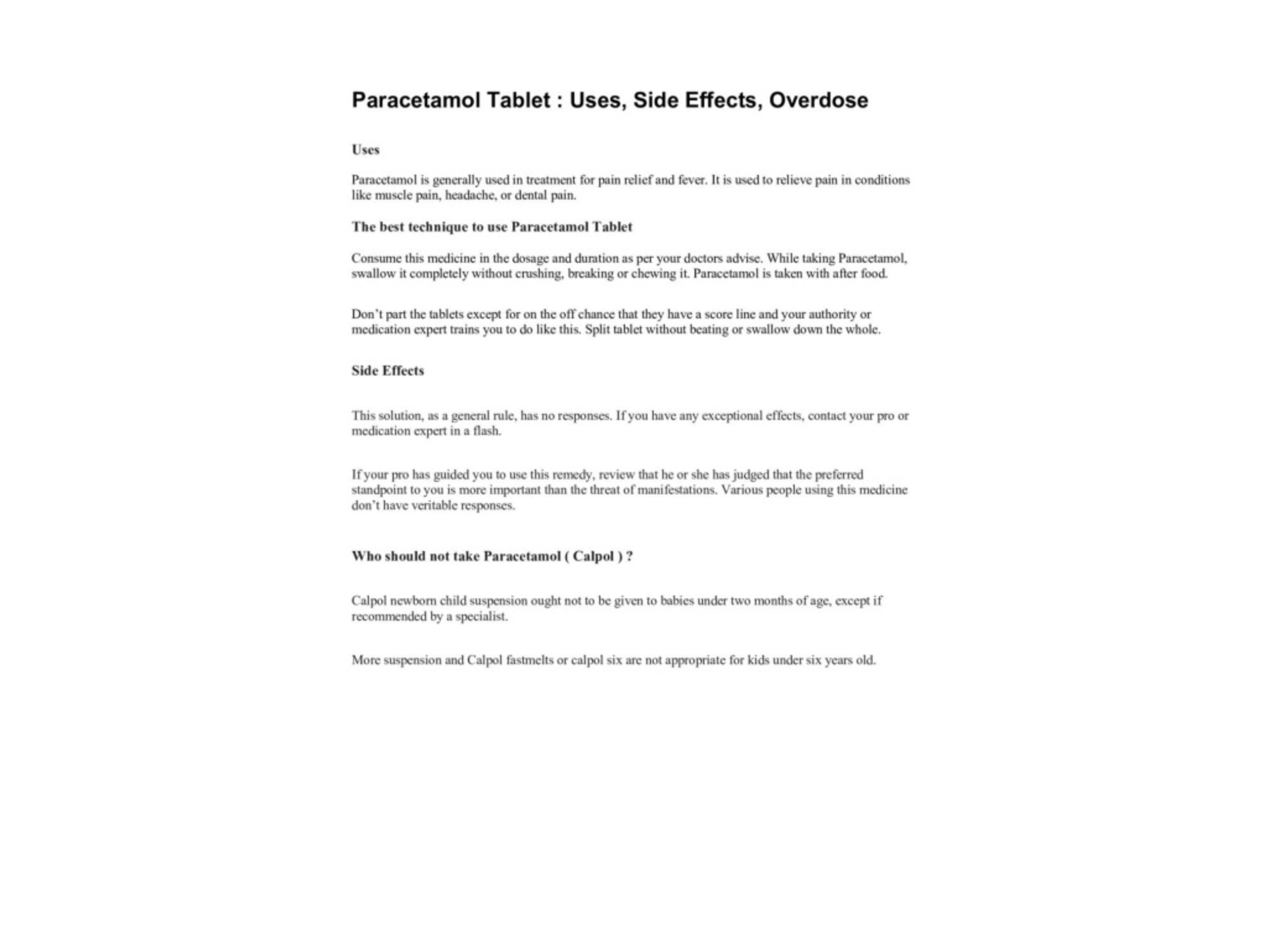 PPT - PARACETAMOL TABLET PowerPoint Presentation, free download - ID ...