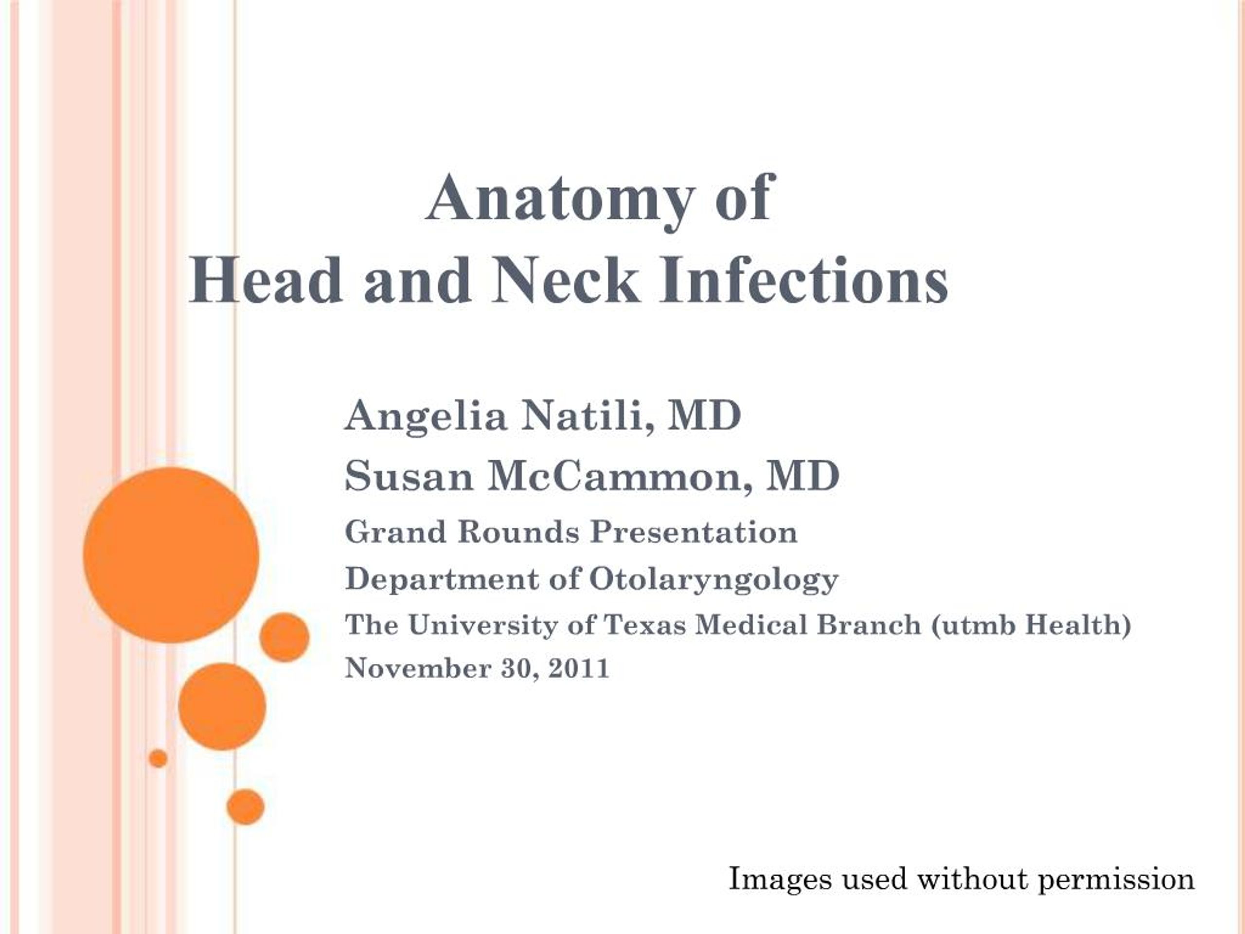 PPT - Anatomy of Head and Neck Infections PowerPoint Presentation, free ...