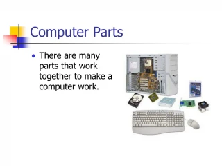 PPT - Computer Parts PowerPoint Presentation, free download - ID:2383222