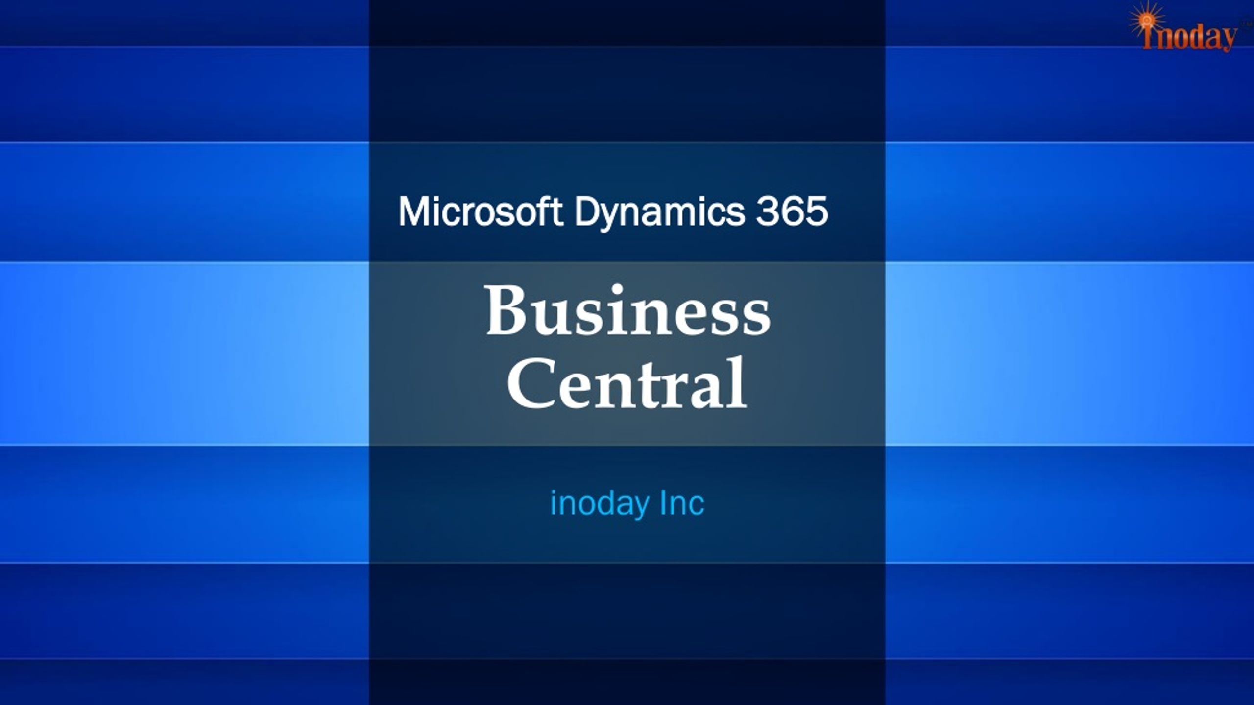 PPT - Microsoft Dynamics 365 Business Central - Overview PowerPoint ...
