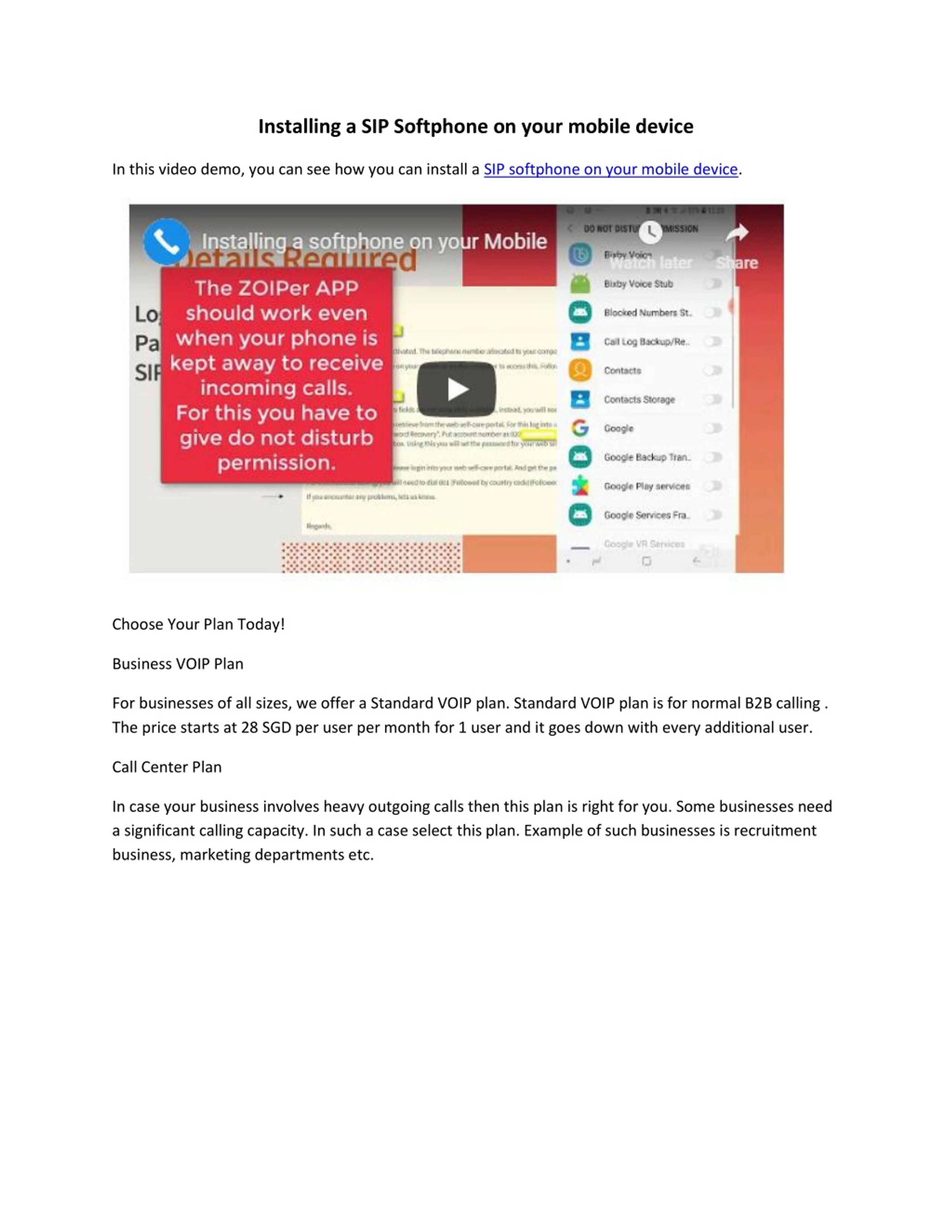 PPT - Installing a SIP Softphone on your mobile device-SIPTEL ...