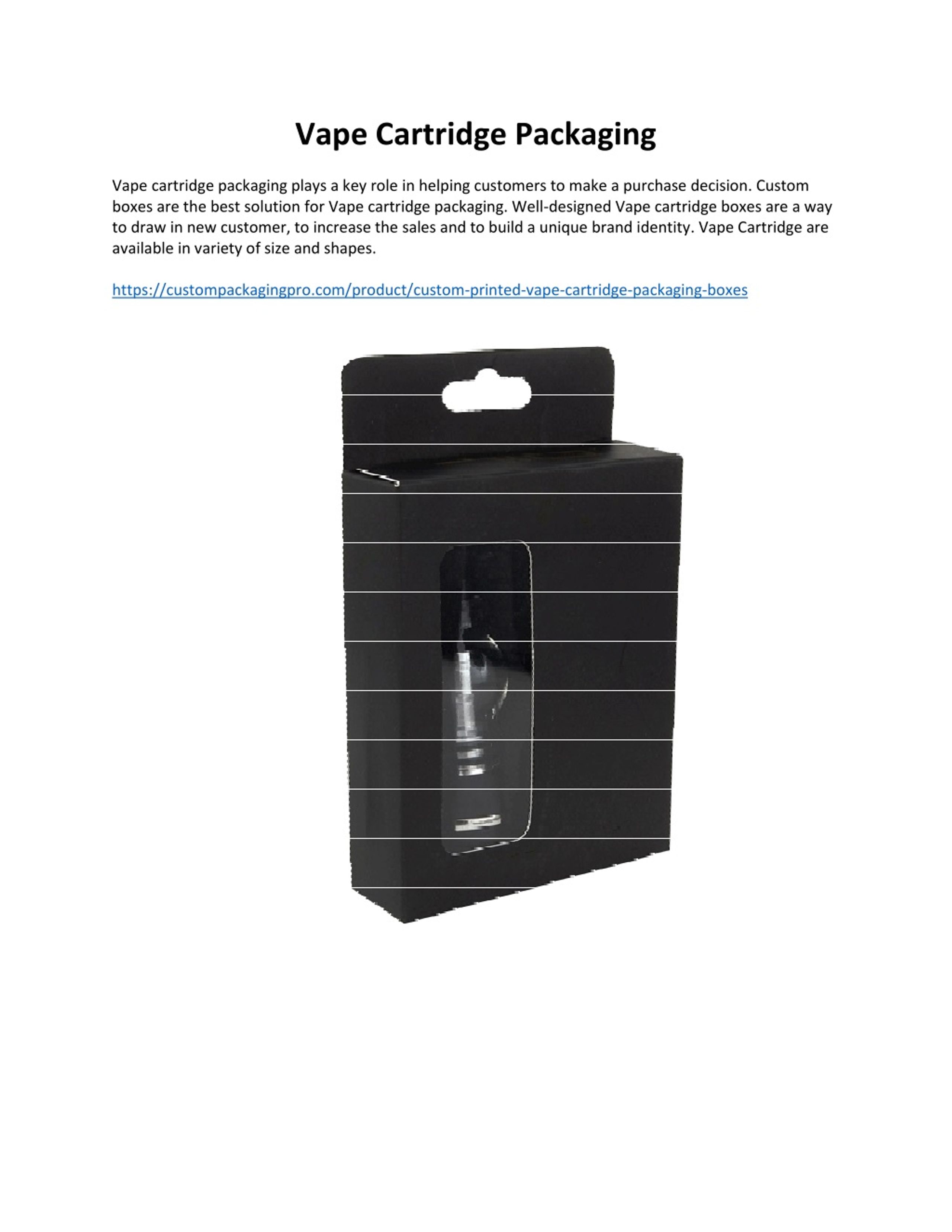 PPT - Vape Cartridge Packaging PowerPoint Presentation, free download ...