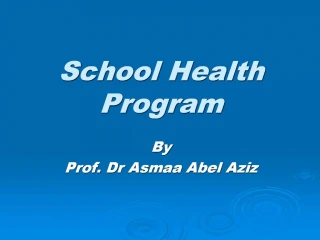 PPT - School Health PowerPoint Presentation, free download - ID:9657369