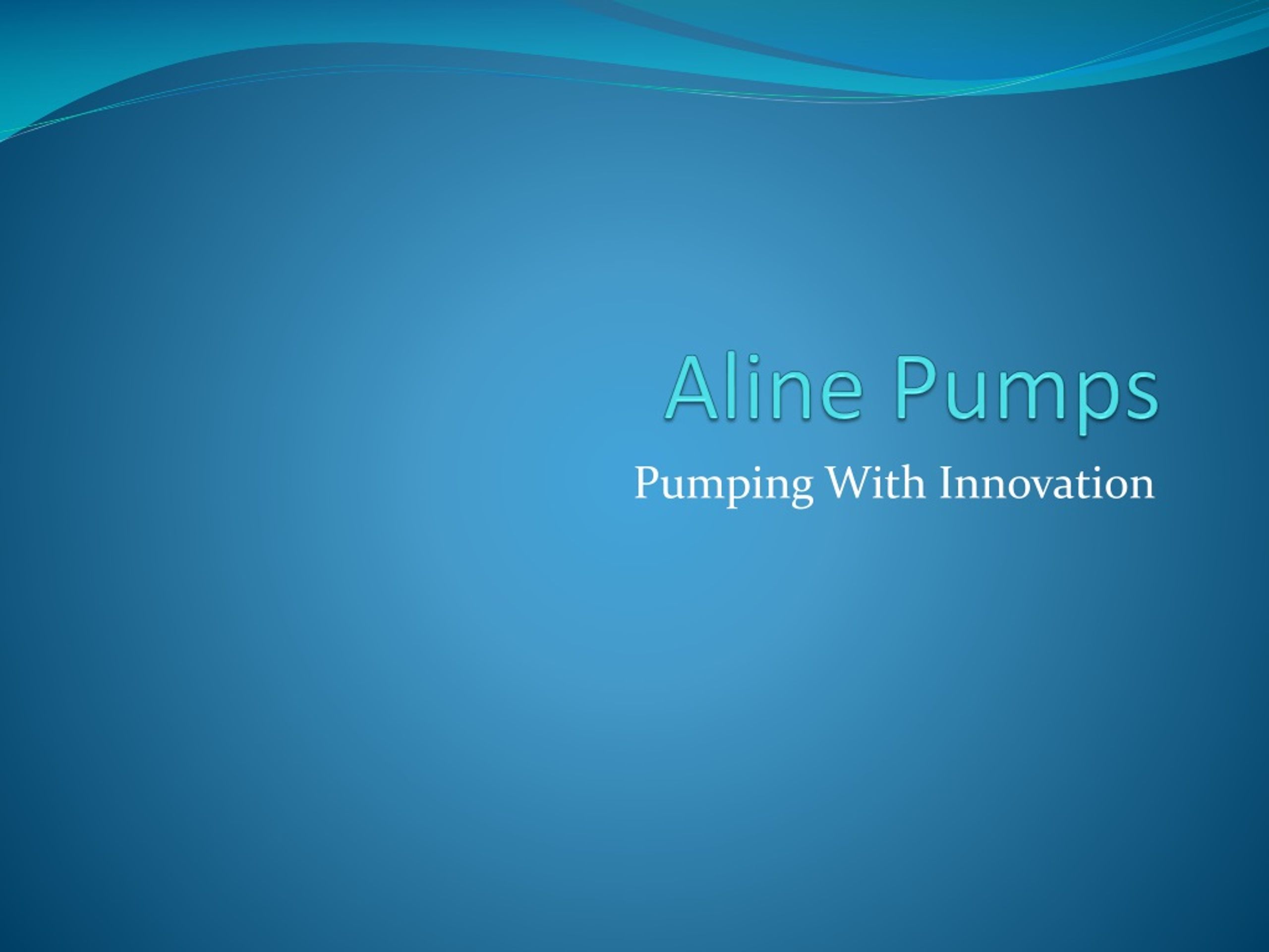 PPT - Aline Pumps PowerPoint Presentation, free download - ID:840094