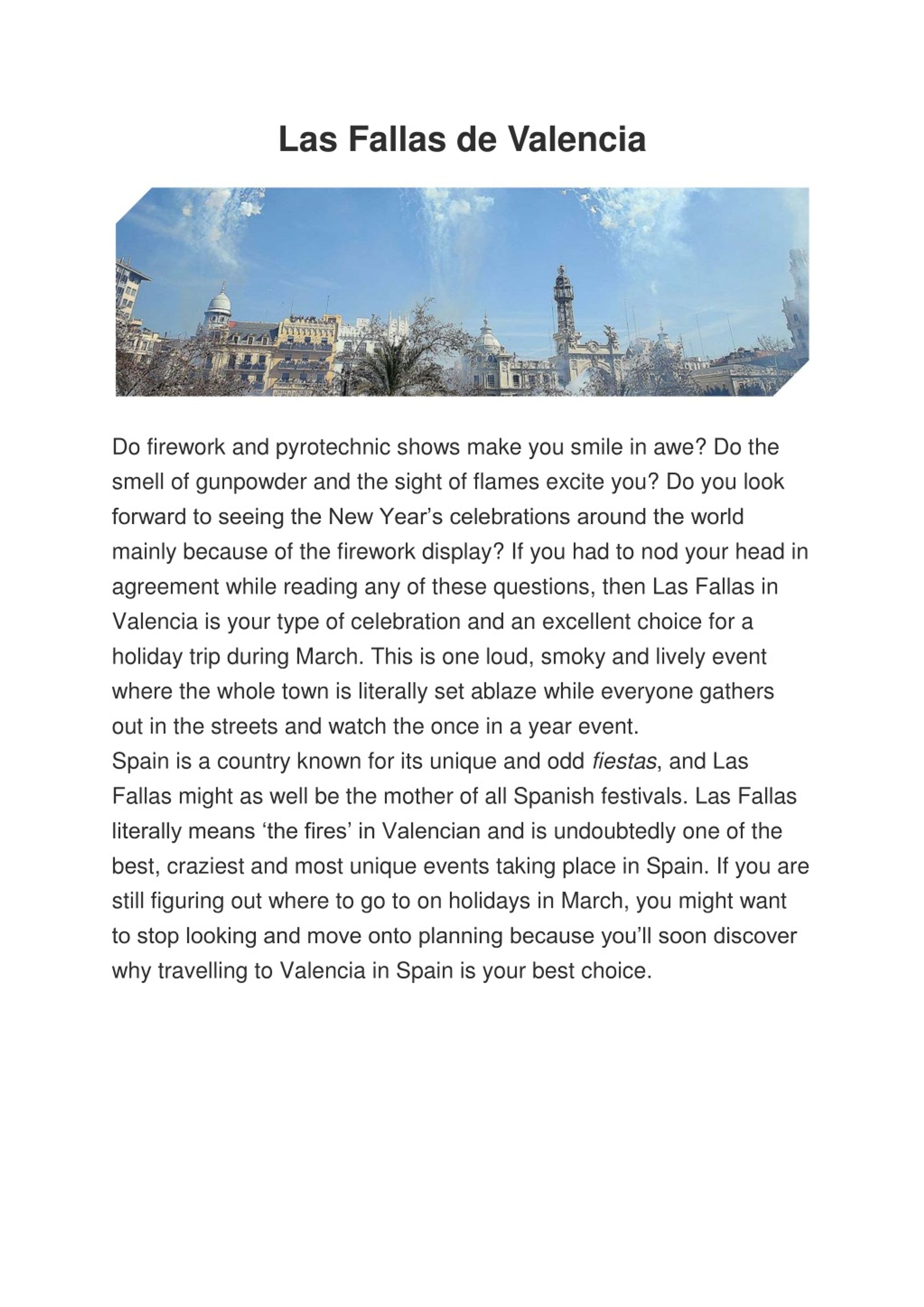 PPT - Las Fallas de Valencia PowerPoint Presentation, free download ...