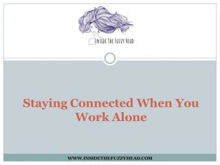 PPT - We got you connected Varshee keeps you connected PowerPoint ...